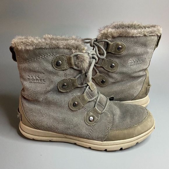 Sorel | Shoes | Soreljoan Explorer Kinetic Snow Boots Quarry Grey 95 ...